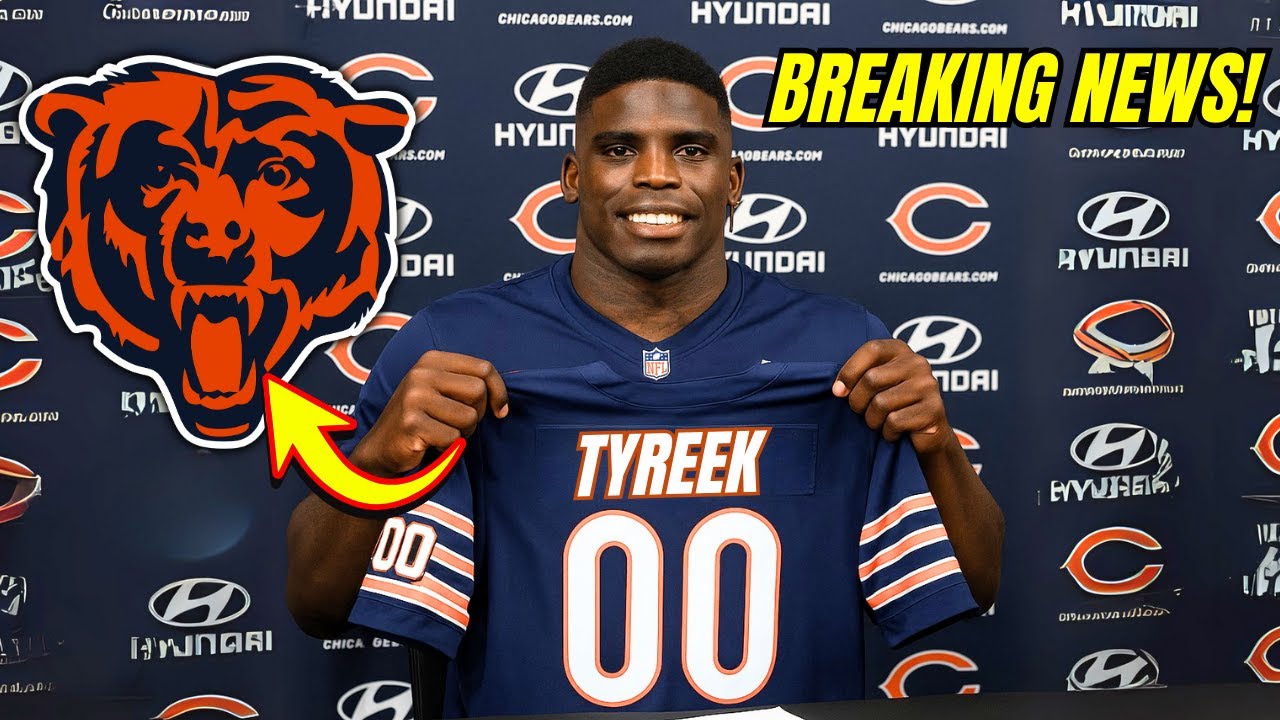 TYREEK HILL JOINS BEARS — FANS CELEBRATE MASSIVE SIGNING | Bears news ...