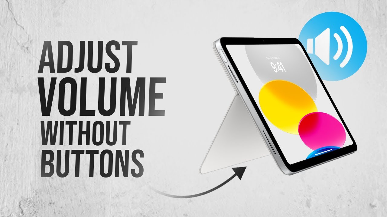 How to Adjust Volume on iPad without Using Buttons (tutorial) - YouTube