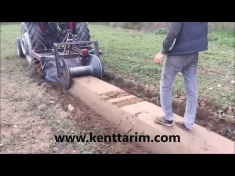 Çilek Sırt Hazırlama Makinası - Bed Former