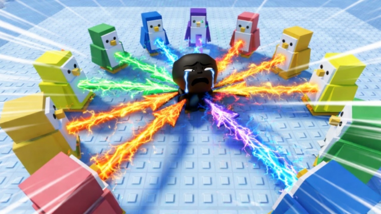 PENGUIN IQ 676767676767 Roblox Knockout! - YouTube