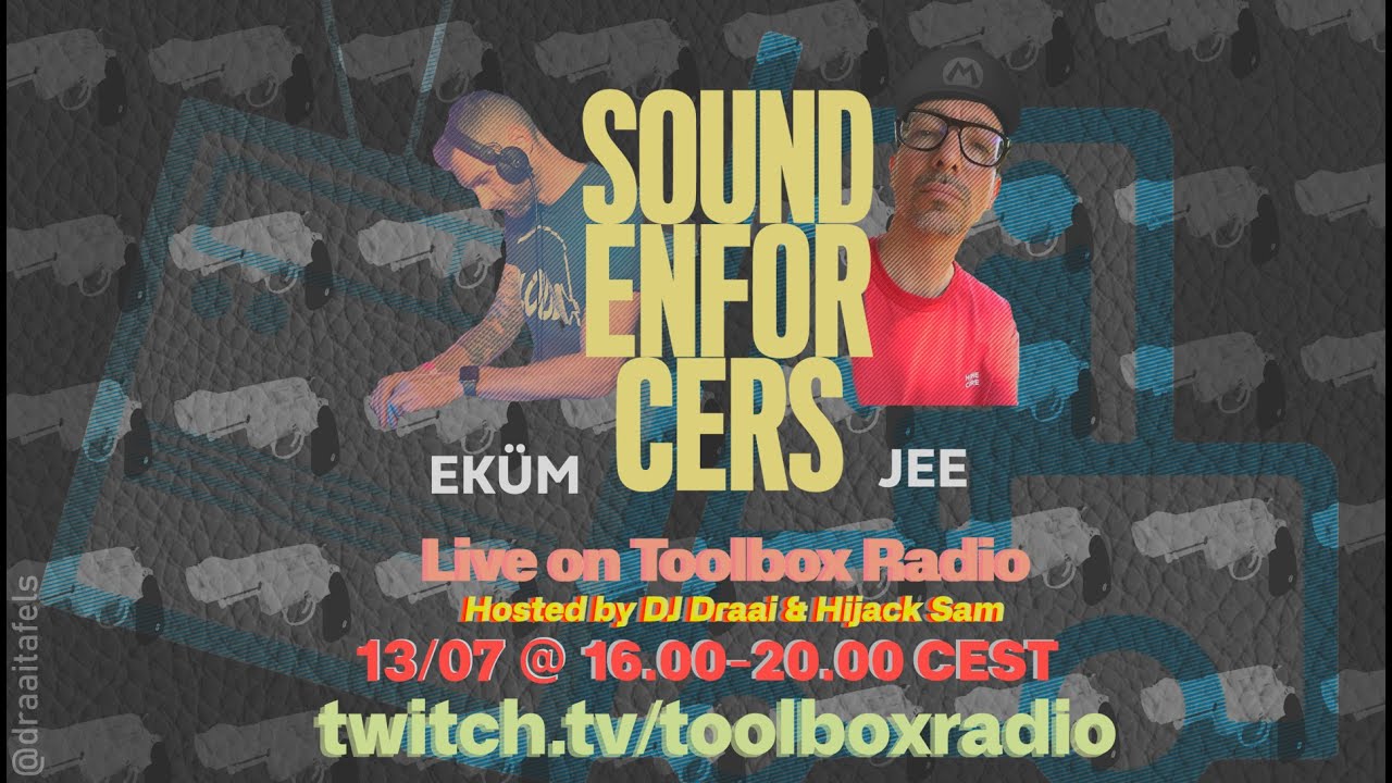 [Toolbox Radio] Sound Enforcers [Live @ The Stable 13-07-2024] - YouTube
