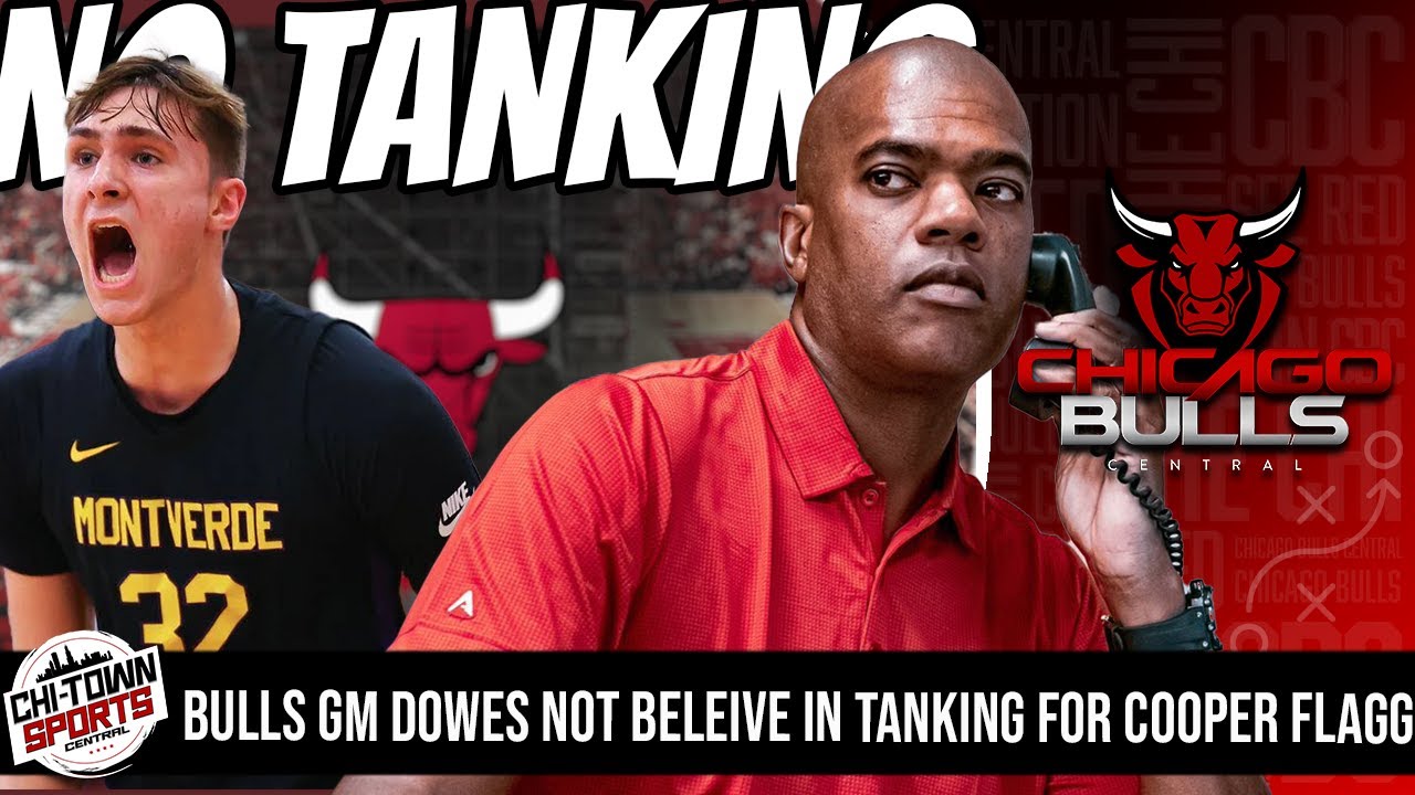 Bulls GM Marc Eversley Against Tanking For Cooper Flagg - YouTube