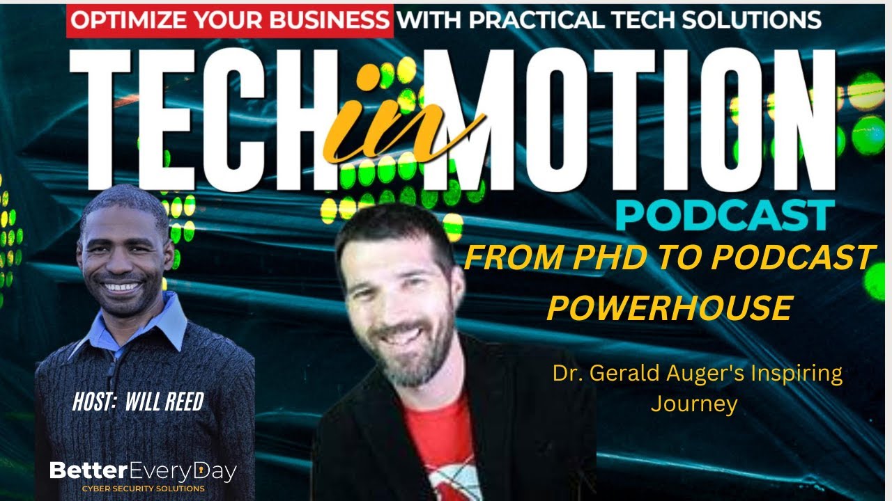 Tech in Motion Podcast Ep #1: Dr. Gerald Auger Interview - YouTube