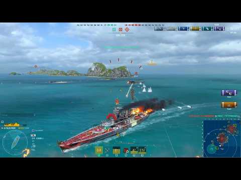 Вдвоём против одного / PILUS PRIOR /  World of Warships #gaming #replays #battleship