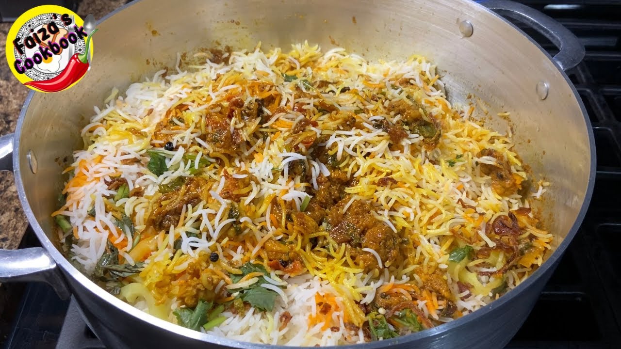 PRAWN BIRYANI RECIPE | SHRIMP BIRYANI RECIPE | BEST BIRYANI RECIPE ...