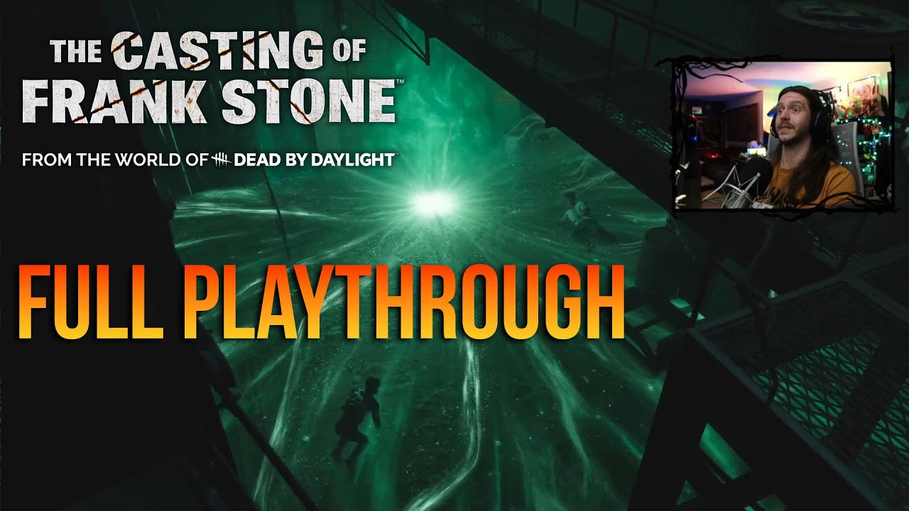 FRANK STONE FULL PLAYTHROUGH - The DBD story game - YouTube