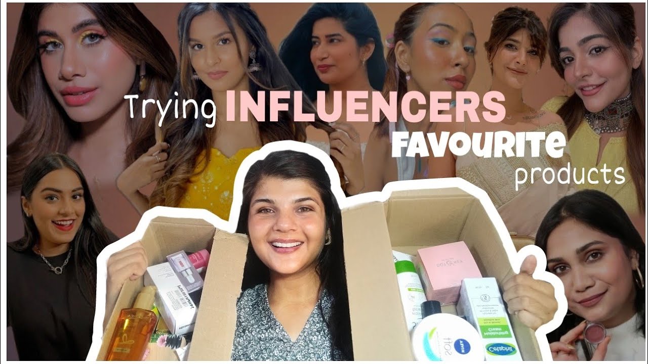 Trying *BEAUTY INFLUENCERS* Favourite BEAUTY PRODUCTS From Amazon ...