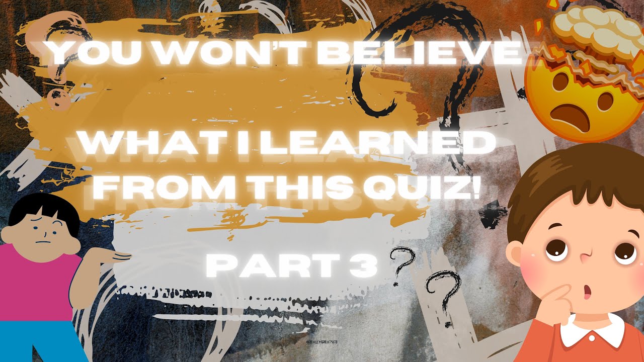 🧠 How much do you really know about science? 😨 Take this quiz and find ...