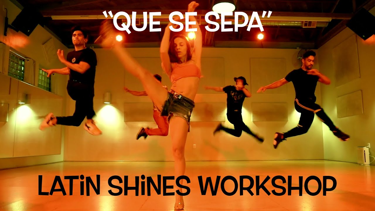 Que Se Sepa Workshop Group 1 | Roberto Roena | Choreography by Desi ...