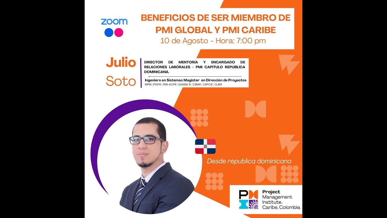 Los beneficios de ser miembro de PMI Global y PMI Caribe - YouTube