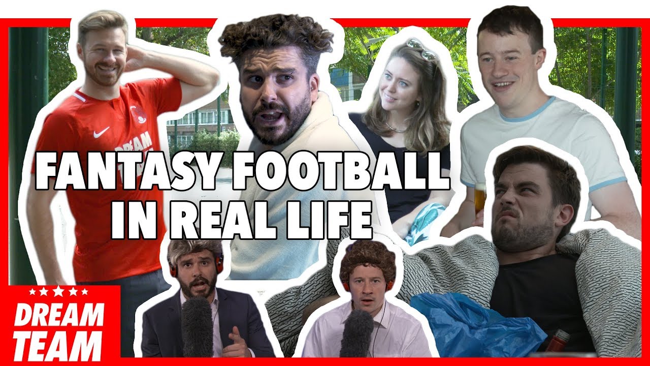 FANTASY FOOTBALL IN REAL LIFE - YouTube