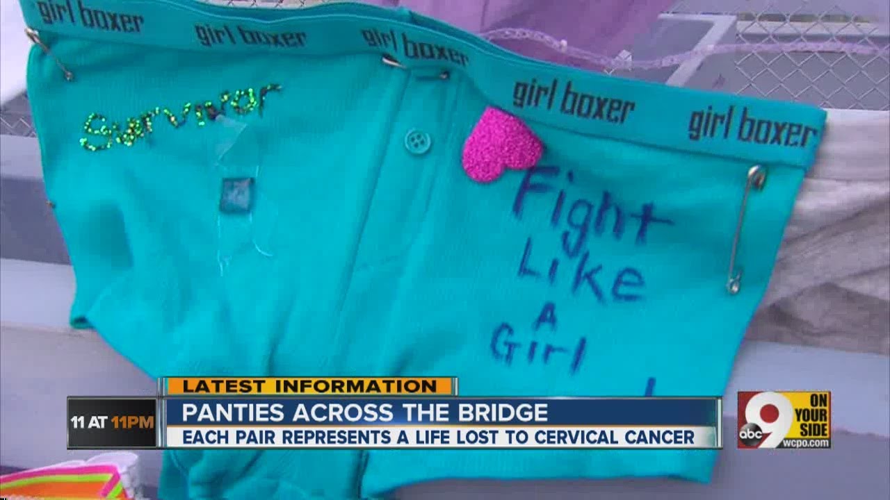 Panties Across Bridge event raises money, awareness for battle against ...