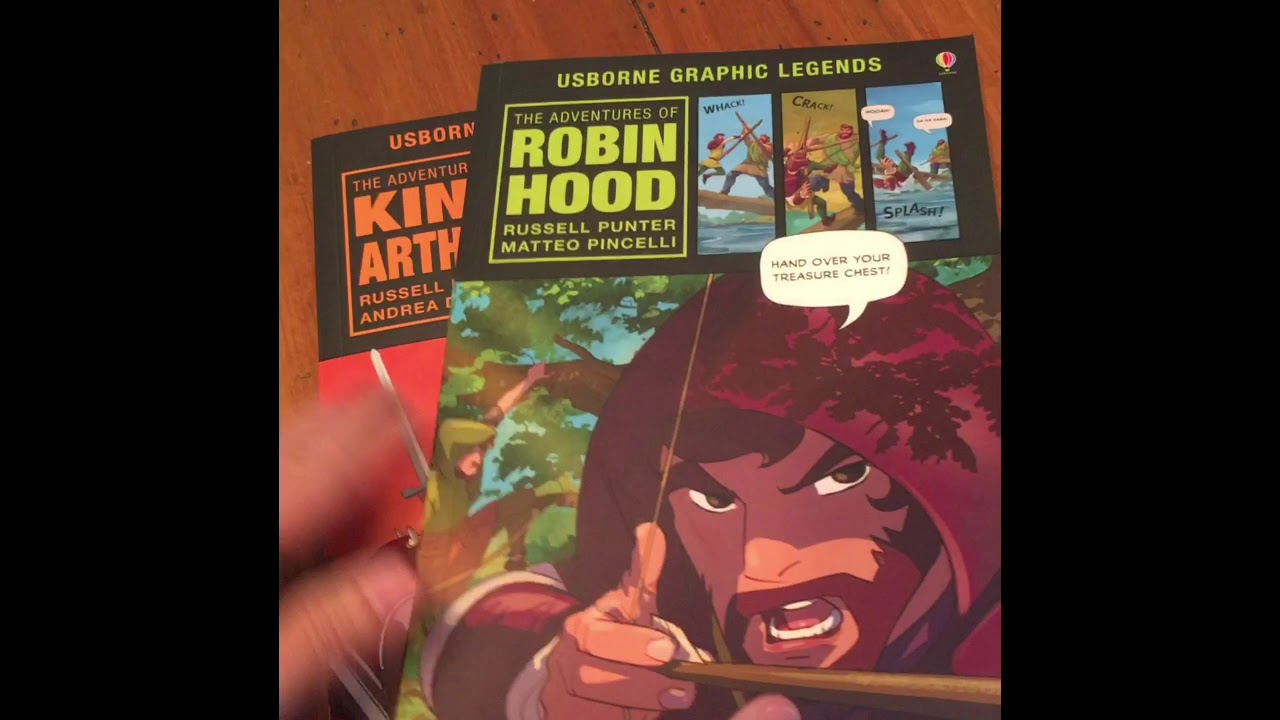 Graphic Novels from Usborne - YouTube
