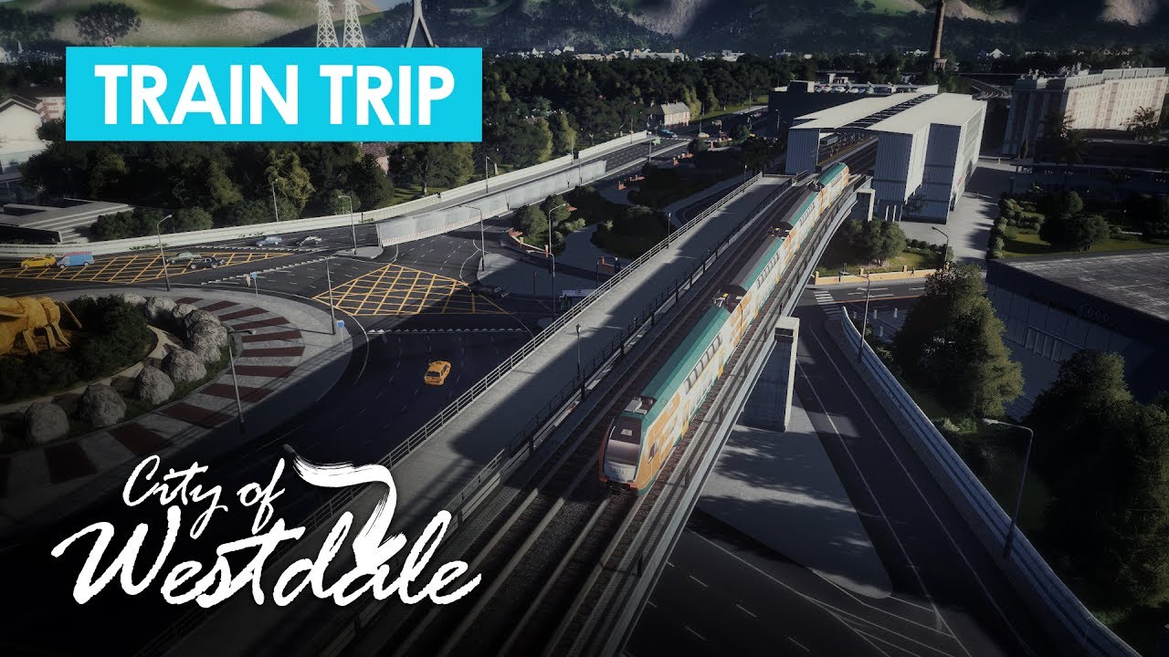 Cities Skylines: A Train Trip [4K] - YouTube