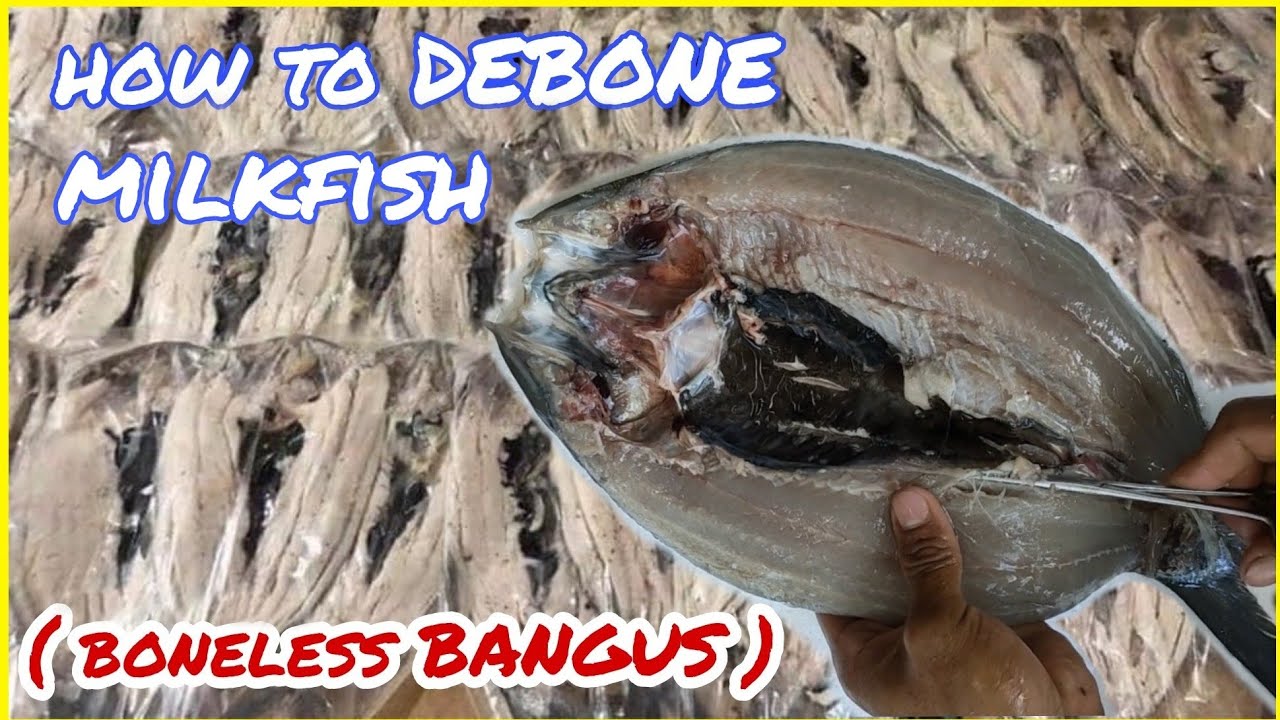 how to DEBONE milkfish /BANGUS/ - YouTube