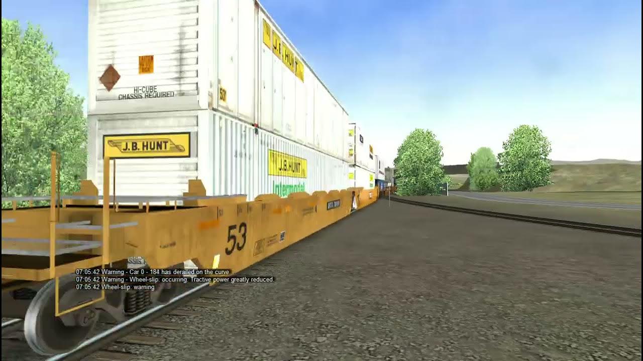 ORTS: High Speed UP SD70ACe #8676 EB ZG2OAB-17 At Price, UT - YouTube