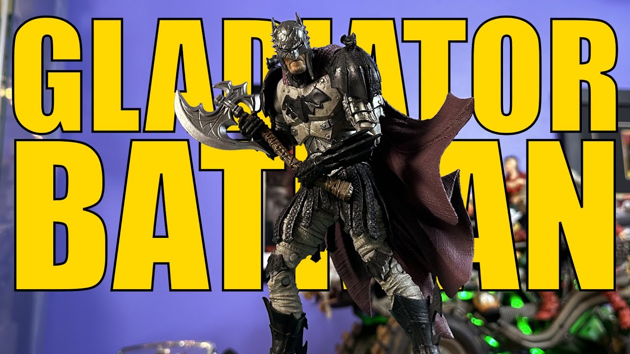 DC Multiverse | Gladiator Batman | Dark Knights Metal | McFarlane Toys ...