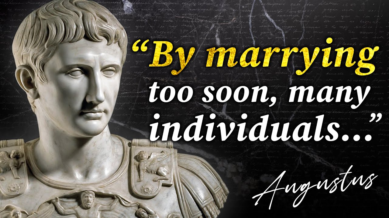 Augustus Caesar - Impressive Quotes and Sayings from the First Roman ...