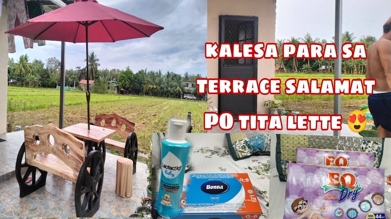 MAGANDANG TAMBAYAN SA HARAP NG BAHAY / KALESA GIFT NI TITA LETTE PARA ...