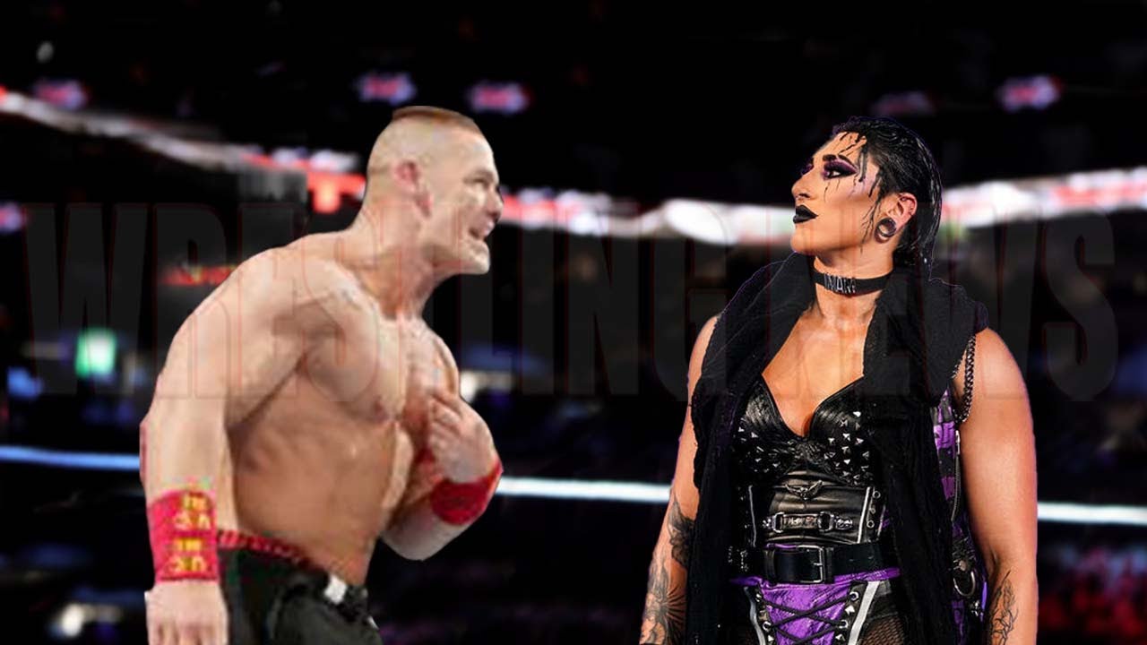 John Cena vs Rhea Ripley Match Wrestling News - YouTube