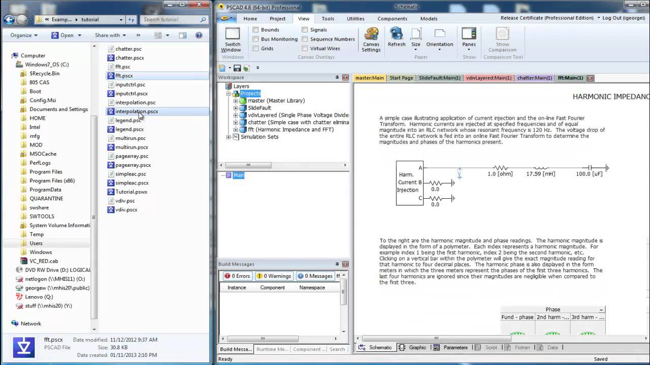 The 'Drag Drop' feature using PSCAD - YouTube