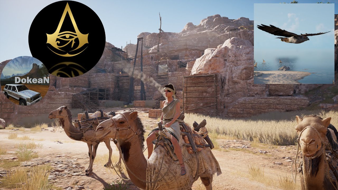 Riding on a Camel / Flying ( West from Alexandria ) - Assassin's Creed ...
