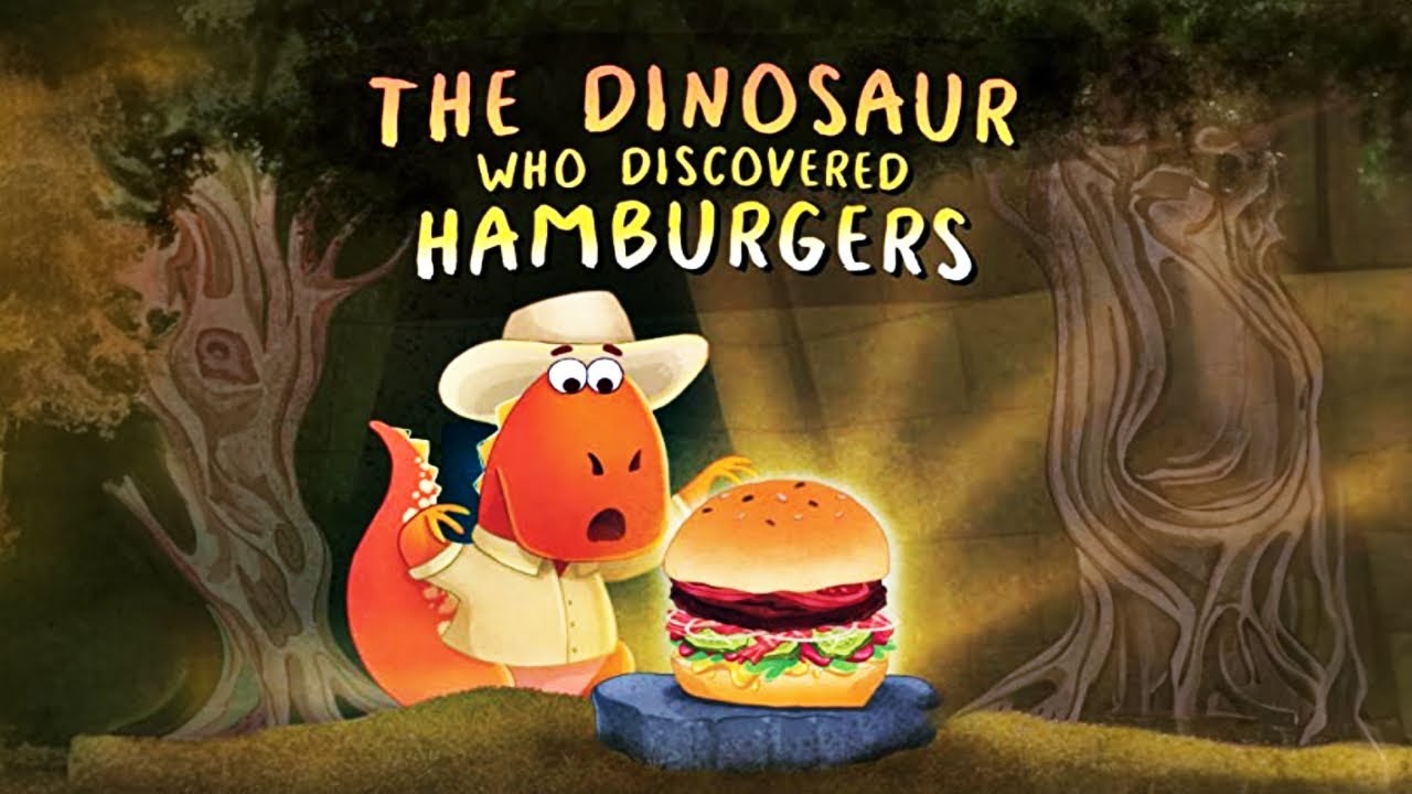 The Dinosaur Who Discovered Hamburgers|Patty the Dinosaur's Journey of ...