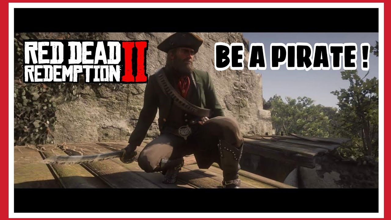Red Dead Redemption 2 How to get the Pirate Hat and Broken Pirate Sword ...