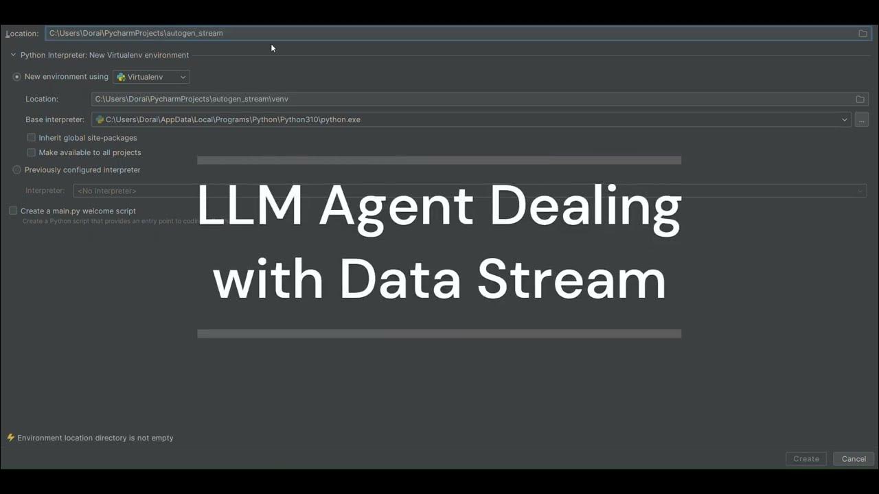 AutoGen: Local Interactive LLM Agent - Real-time Data Stream and Investment Suggestions - YouTube