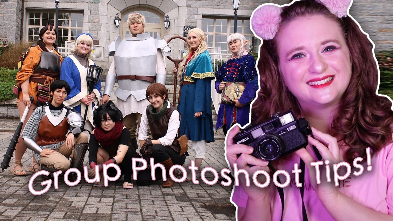 A Guide To Cosplay Group Photoshoots - YouTube