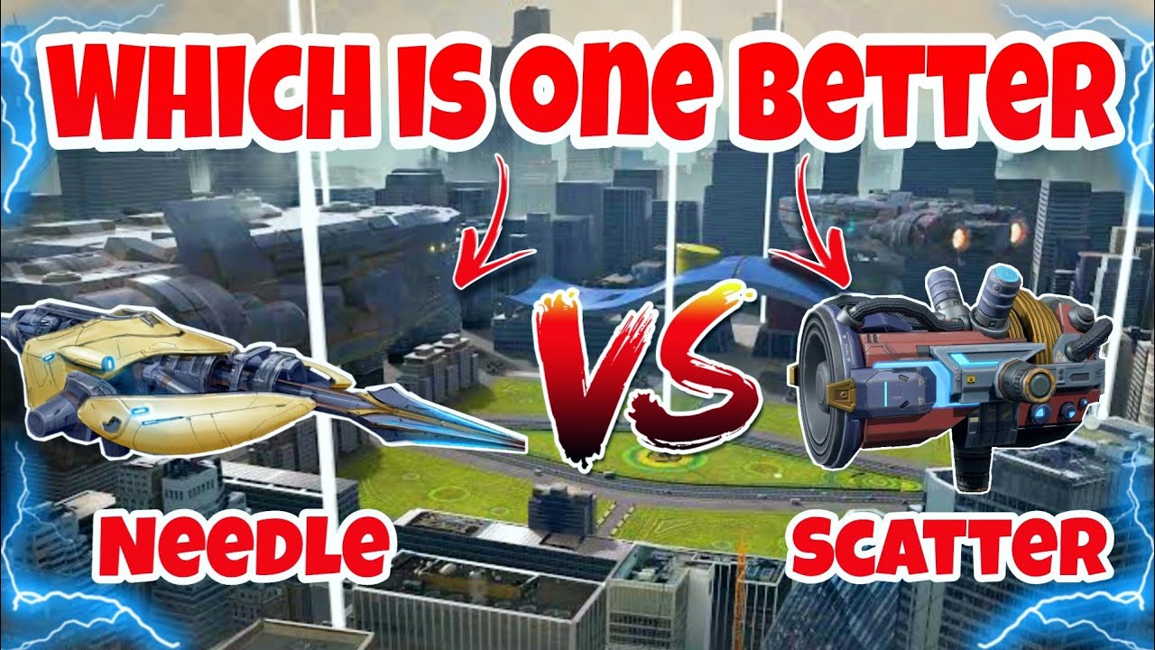 [WR] 🔥Needle VS Scatter Weapon Comparison |War Robots| - YouTube