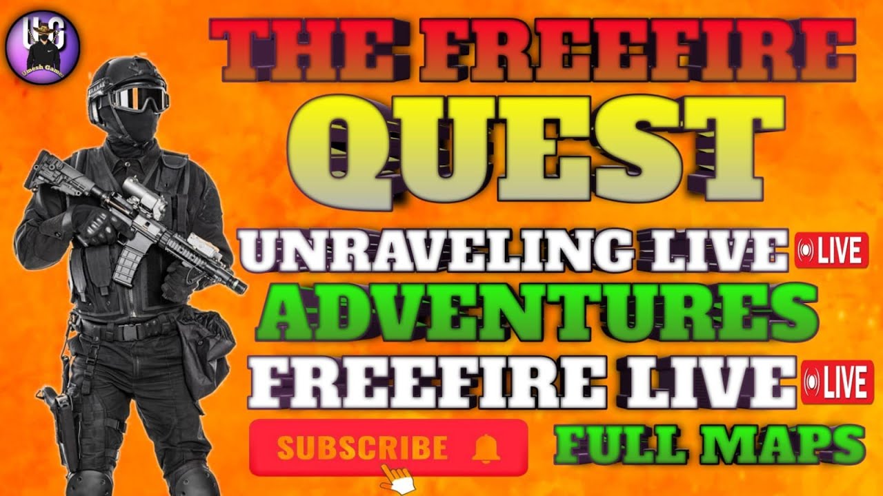 The Freefire Quest: Unraveling Live Adventures | Free Fire Live Full ...