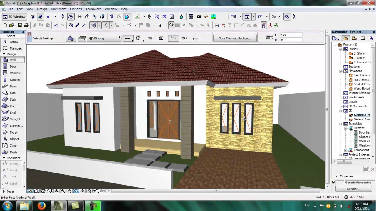 Archicad 16 basics - taxitaia