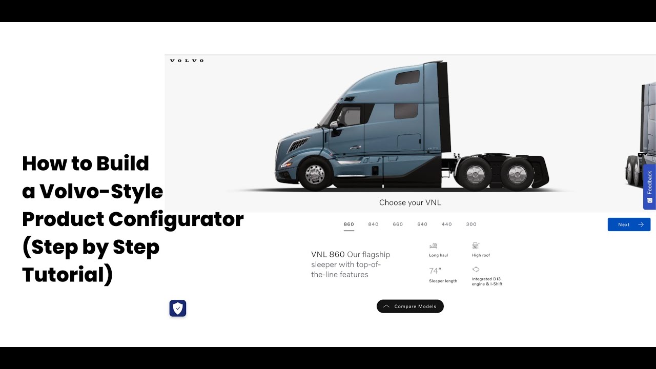 How to Build a Volvo Truck Configurator | No-Code Product Configurator ...