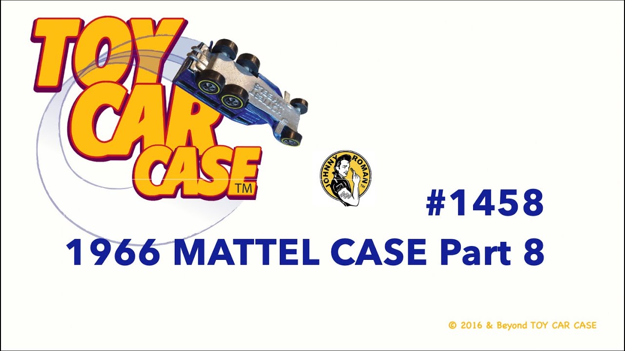 1458 1966 Mattel Case Part 8 Vintage Matchbox Lesney Cars Toy Car Case ...