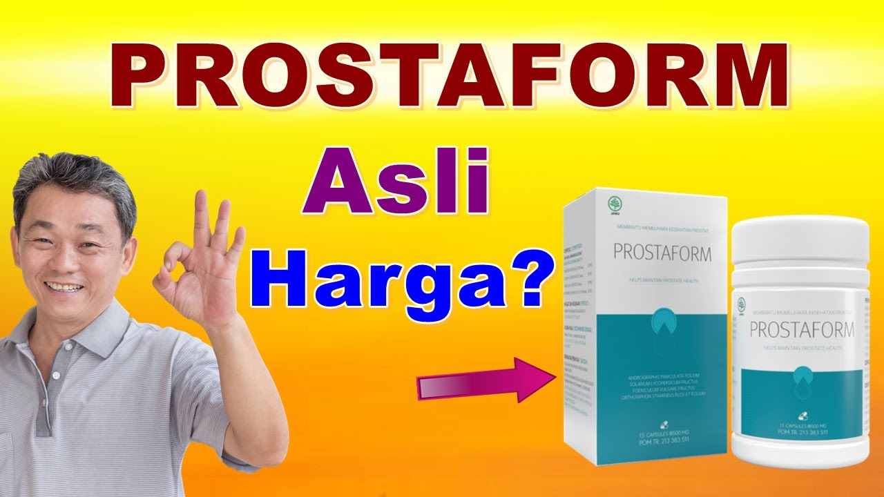PROSTAFORM Asli Obat Apa Prostaform Kandungan Harga Prostaform di ...