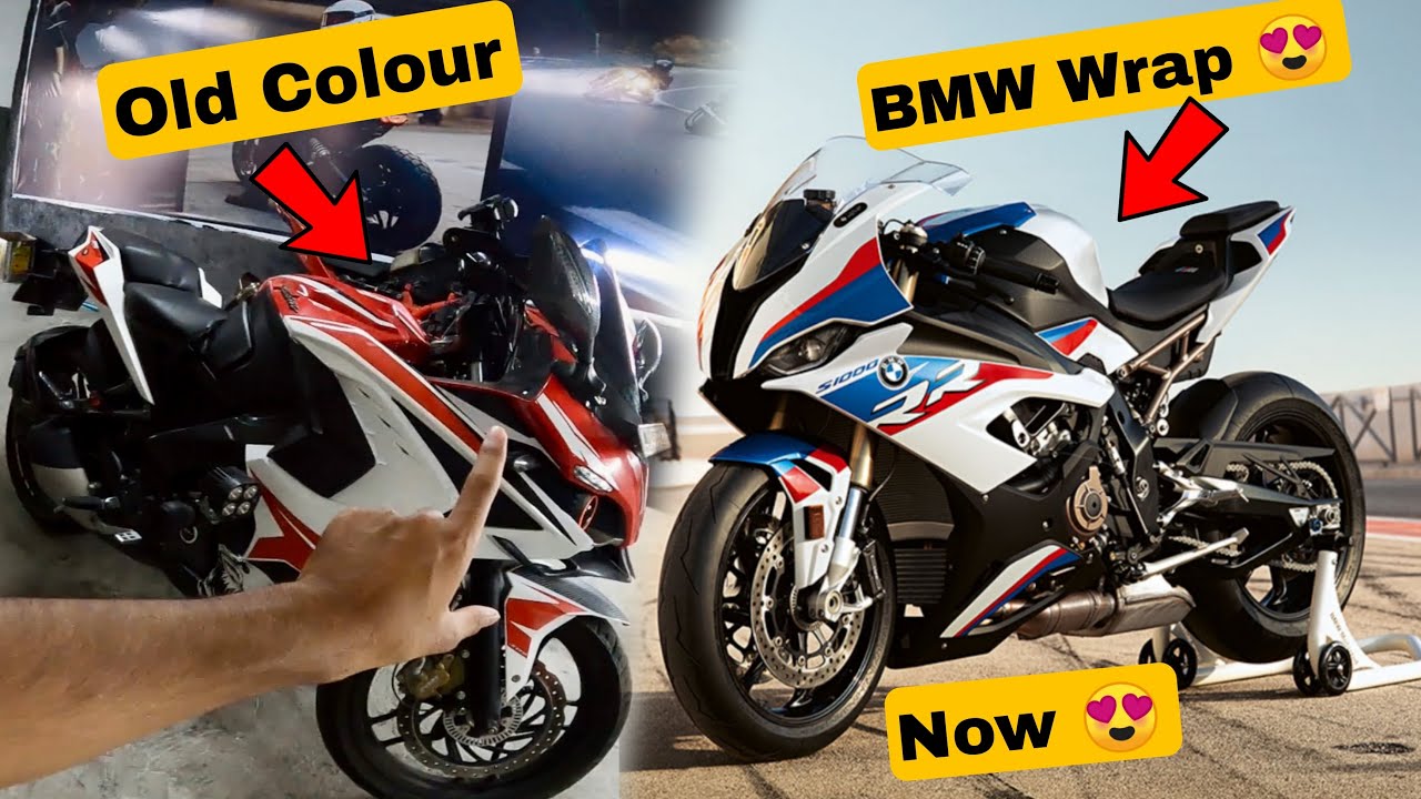 Finally New Bmw s1000rr Wrap Theme for Wolf 😍 | Modified rs200 🎉 - YouTube