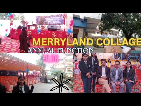 Annual function of Merryland college 🦋🎉☺️ - YouTube