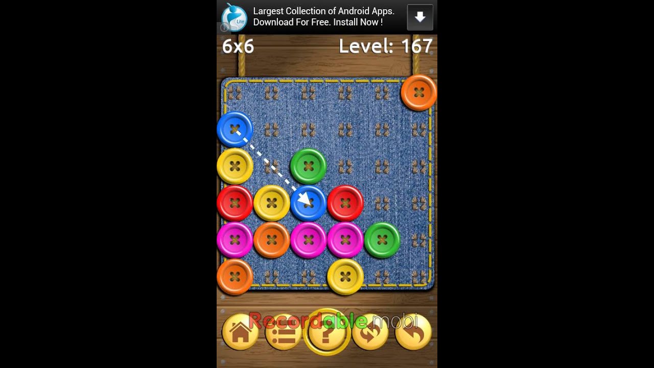 Buttons and Scissors Walkthrough Package 7x7 Level 65! - YouTube