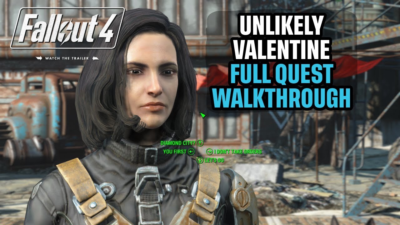 Unlikely Valentine Full Quest Walkthrough And Dialogue Cutscenes ...
