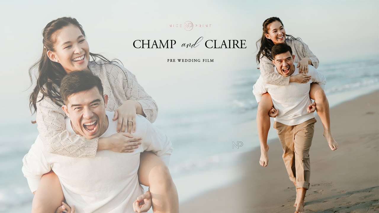 Champ Lui Pio and Claire Nery | Save the date by Nice Print Photography ...