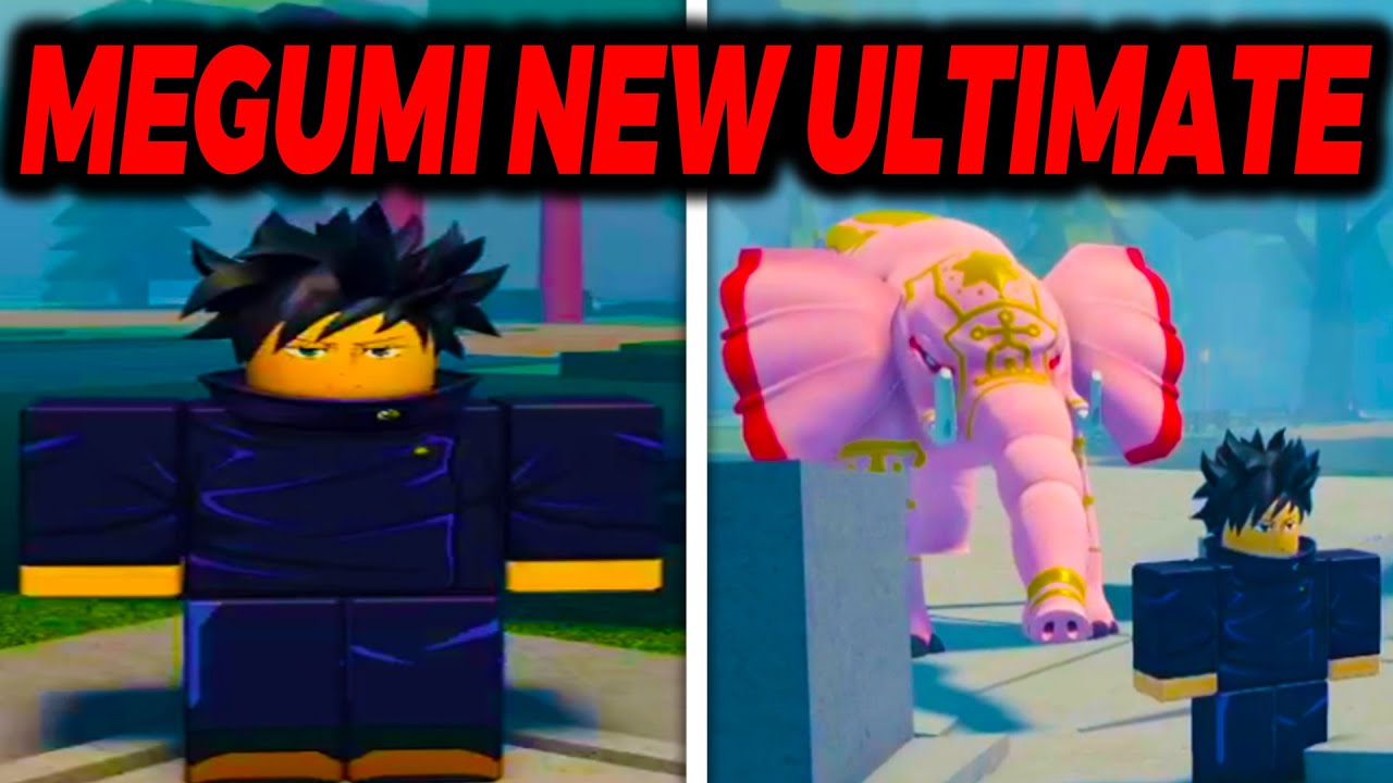 Megumi New Ultimate Moves Showcase In Roblox Sorcerer Battlegrounds ...