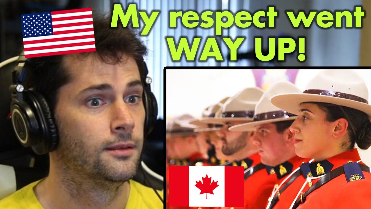 American Reacts to How Canadian Mounties are Trained (Part 2) - YouTube
