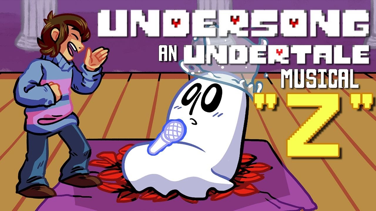 UNDERSONG - Z - UNDERTALE Napstablook Song! - ORIGINAL MUSICAL - YouTube