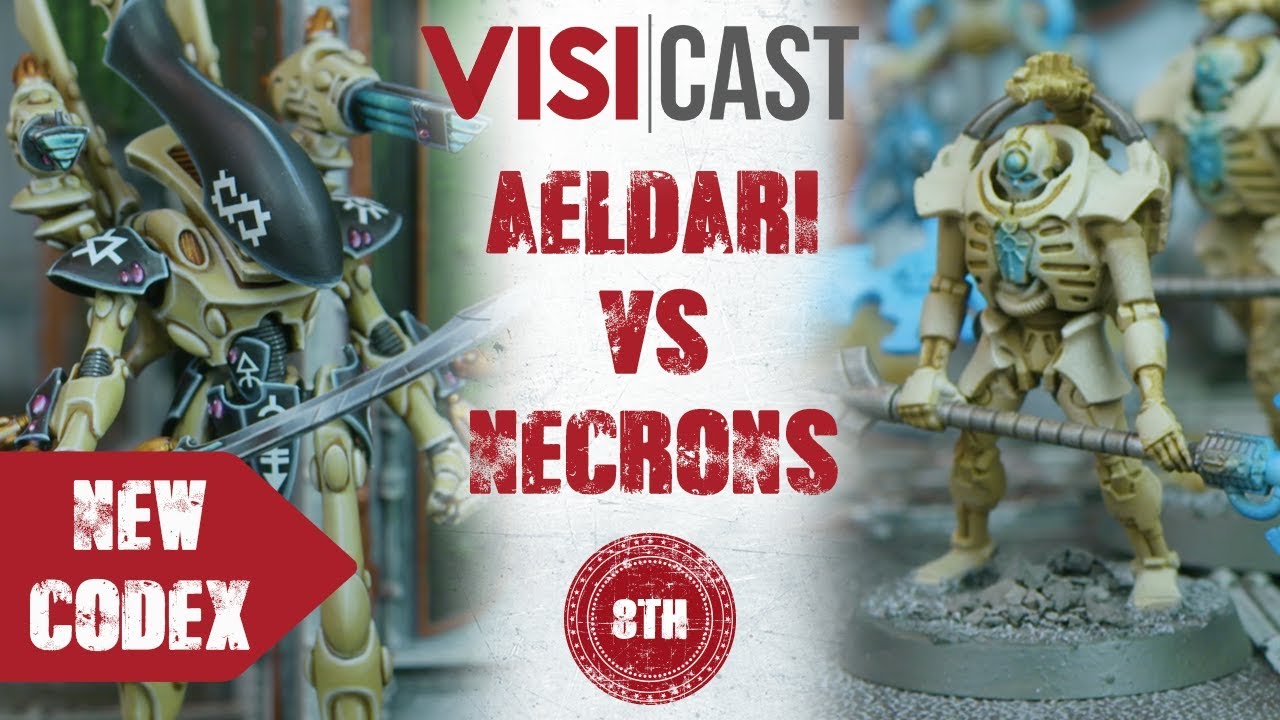 Warhammer 40k: 8th Battle Report | NEW CODEX Aeldari / Eldar ...