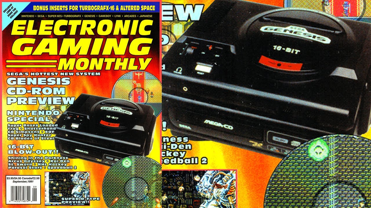 Electronic Gaming Monthly Issue 26 (Sep 1991) - YouTube