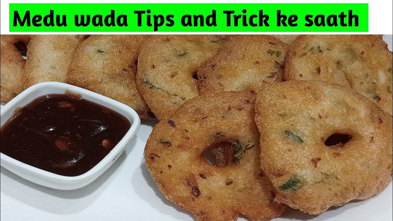 Medu wada Instant banai Bazar jaisa crispy| Bina jhanjhat ke tips and ...