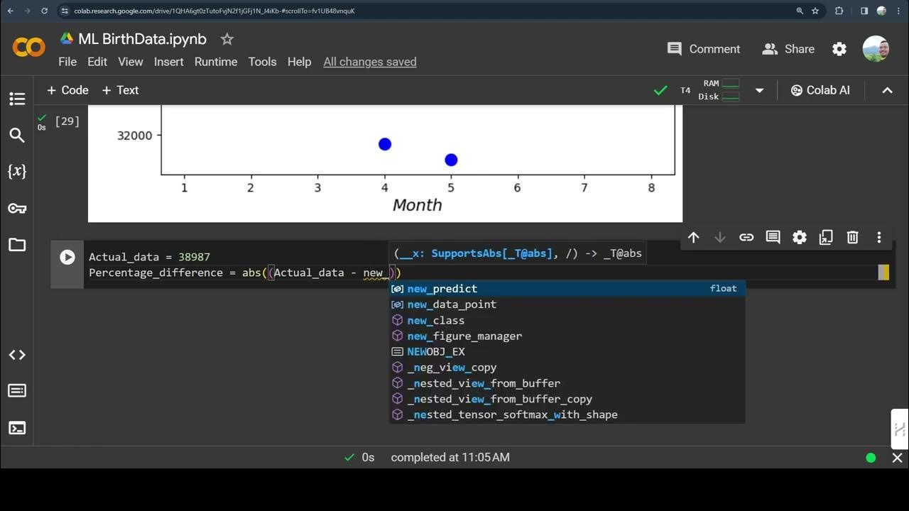 BirthData ML 14 Improvement - YouTube
