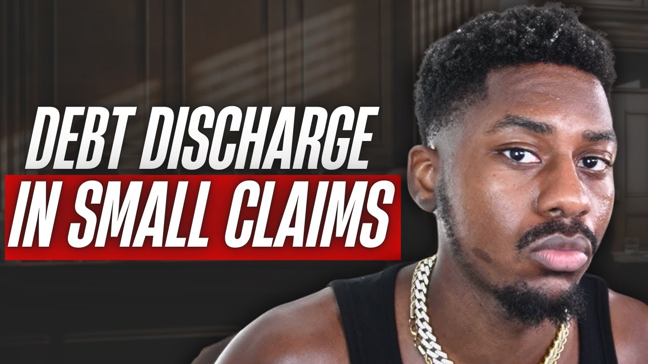 how to enforce debt discharge with small claims or liens - YouTube