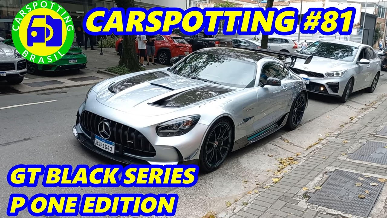 RARÍSSIMA MERCEDES AMG GT BLACK SERIES P ONE EDITION 1/2 🇧🇷 ...